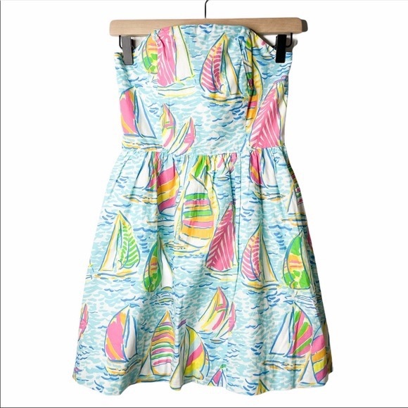 Lilly Pulitzer | Dresses | Lilly Pulitzer You Gotta Regatta Lottie ...